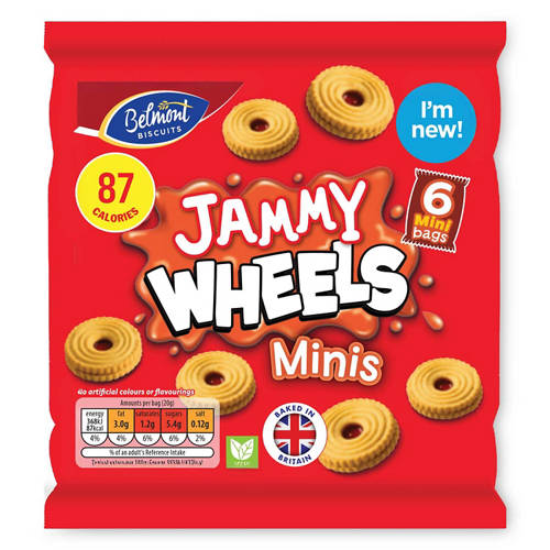 Jammy Wheel Minis 6 Pack | ALDI UK